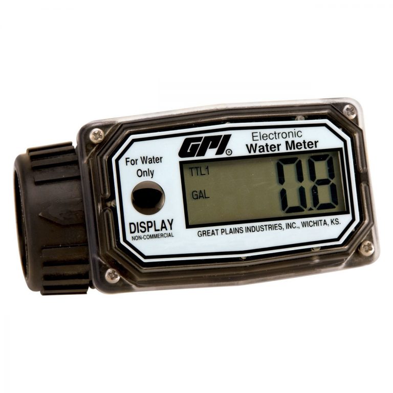 GPI Electronic Water Meter - Fuelchief | Flow Meters