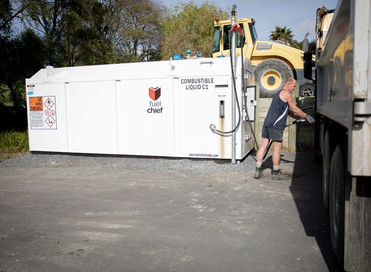 Golden Contracting improves ROI through onsite fuelling | Fuelchief | Tank