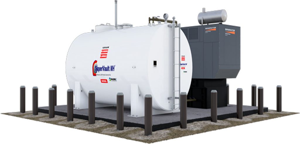 SuperVault Cylindrical (SV) Series - 2,400L - 110,000L - Fuelchief