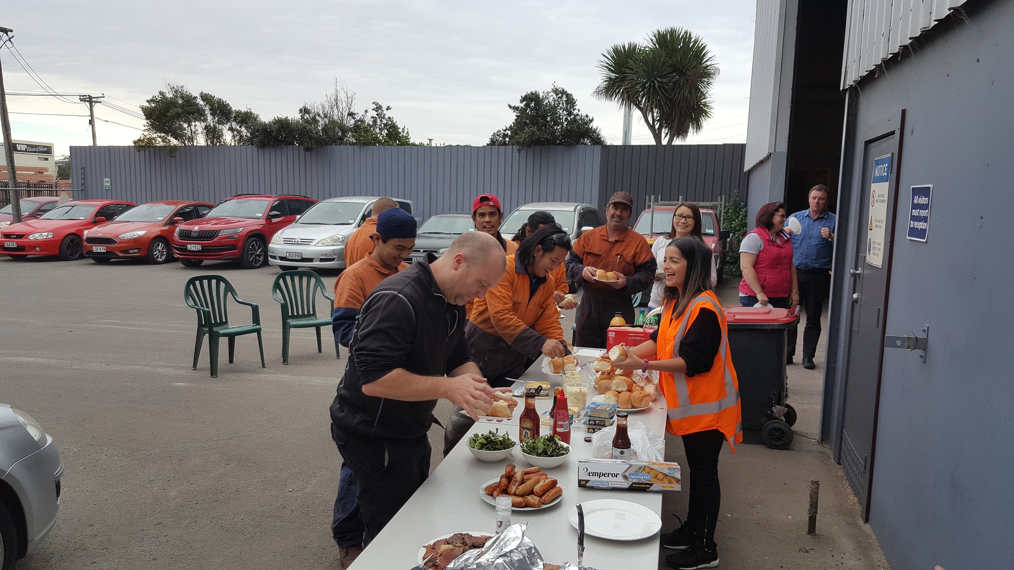 Team BBQ at Fuelchief Headquarters - Fuelchief