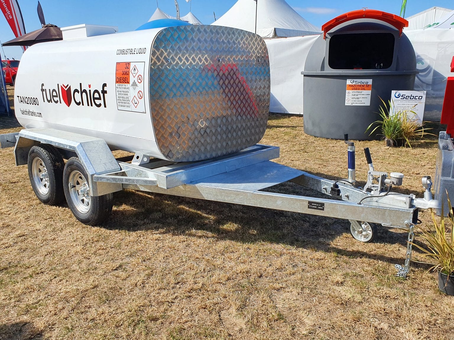 Fuelchief Trailer Tank FCTT1900 - 1,900L - Fuelchief | Diesel Fuel