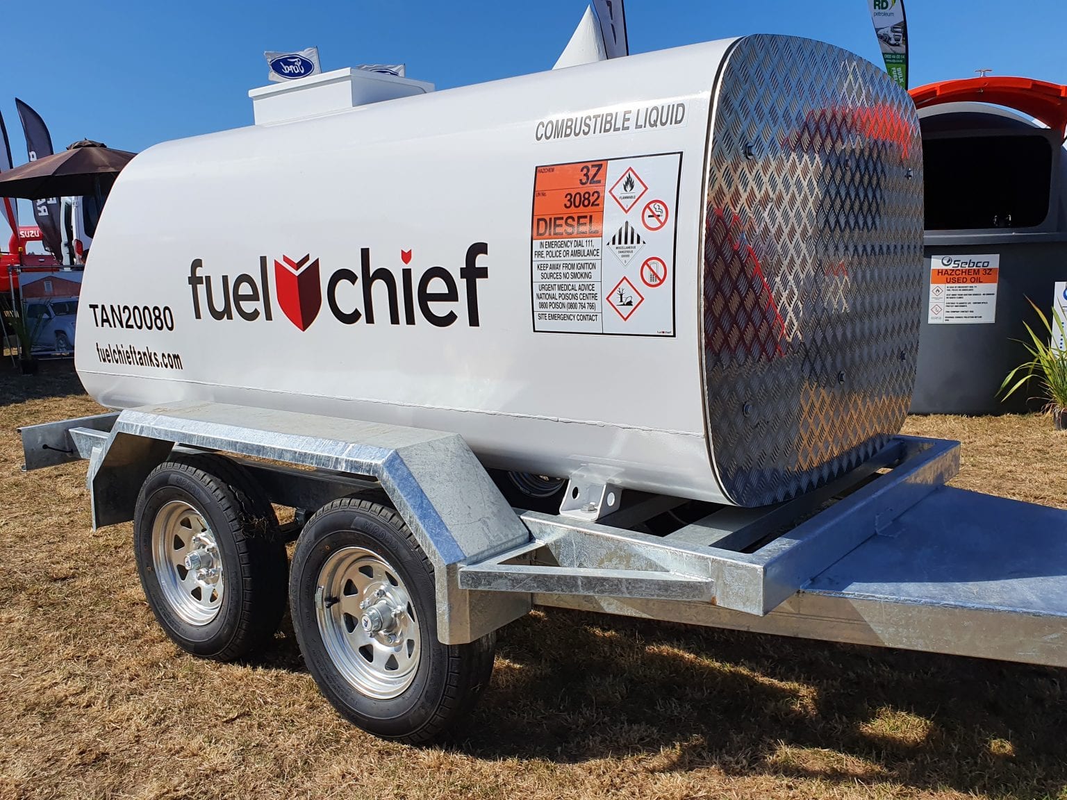 Fuelchief Trailer Tank FCTT1900 - 1,900L - Fuelchief | Diesel Fuel
