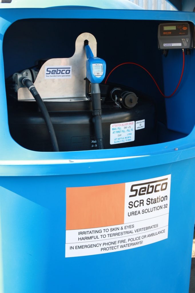 Sebco Blue 1,300L Bunded AdBlue Tank - Fuelchief | Plastic Tank