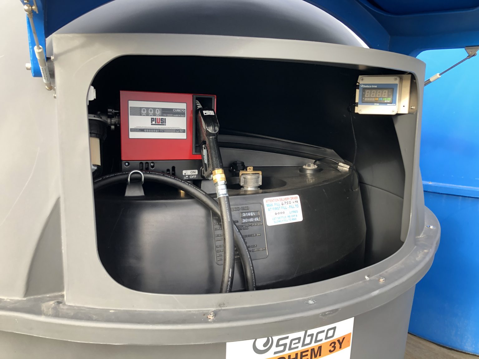Sebco 4,800L Diesel Tank - Fuelchief Compliant Farm Tank